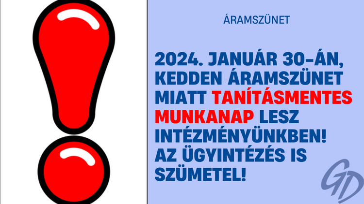 Tanításmentes munkanap | Hírek | Szegedi SZC Gábor Dénes Technikum és ...